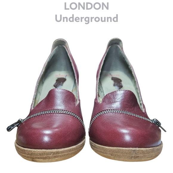 London Underground | Shoes | London Underground Smoked Kipper Blood Red ...